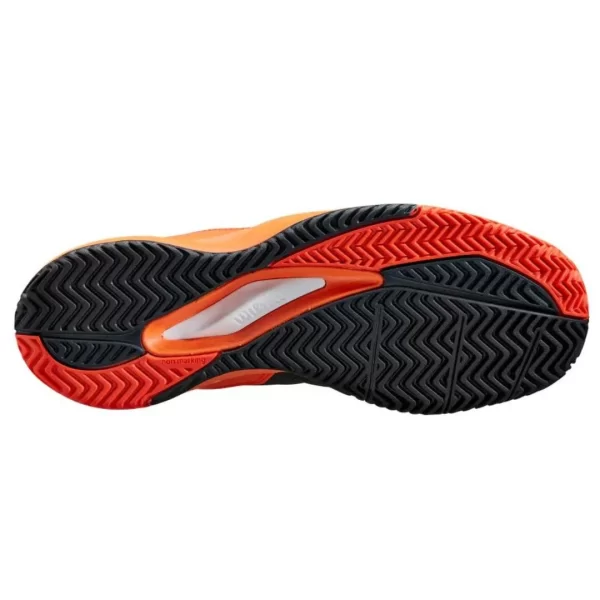 Zapatillas Wilson Rush Pro Ace Tenis/Pádel Color Negro-Naranjo ...